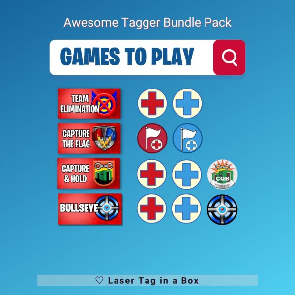 Laser Tag Set for Rent - Set of 16 Awesome Cobra Taggers