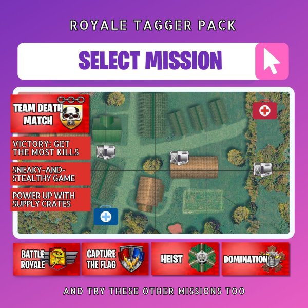 Planning a Party for Teens? Rent Royale Taggers in a Set of 20